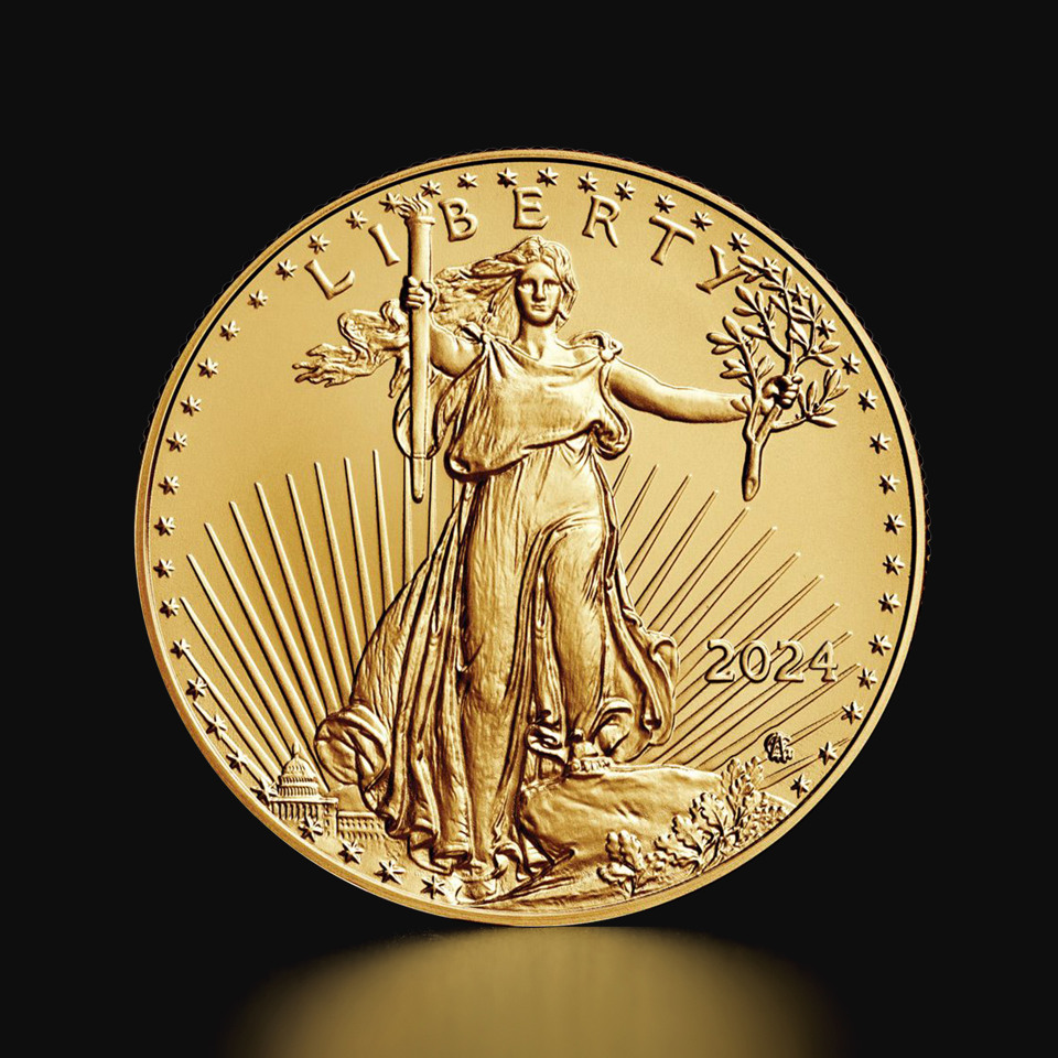 1 uncie Monedă de Aur Vultur American - Cumpără online - Tavex