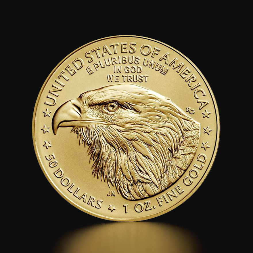 1 uncie Monedă de Aur Vultur American - Cumpără online - Tavex