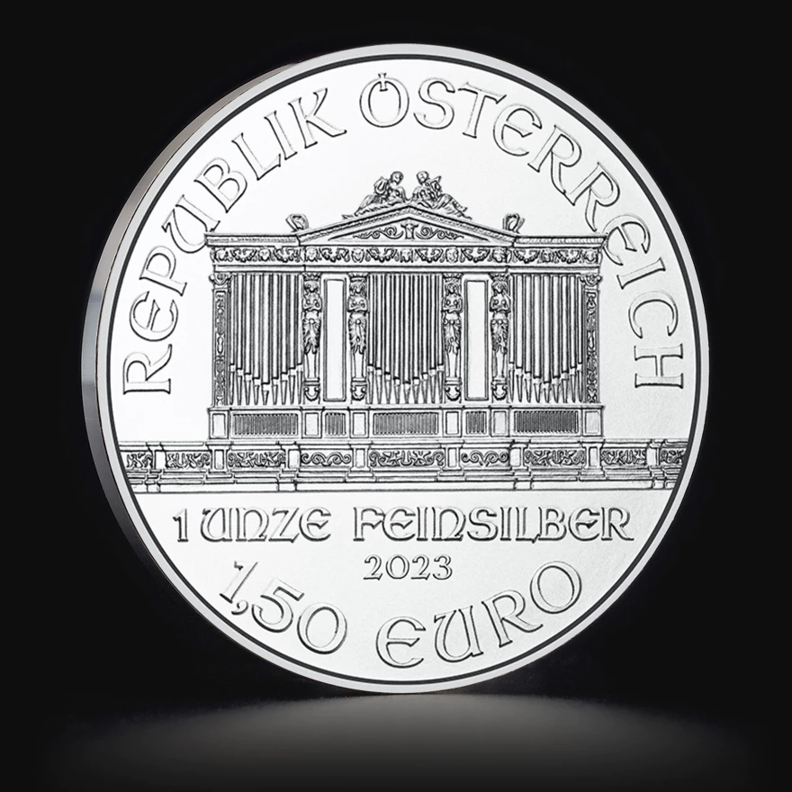 Moneda din Argint 1 uncie Filarmonica din Viena - Cumpără online - Tavex